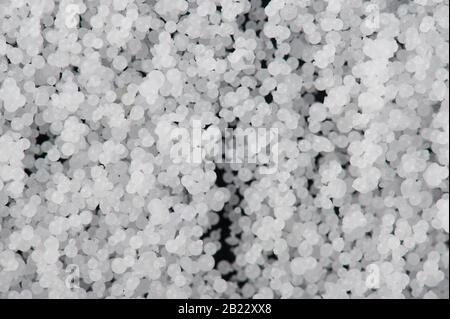 Texture of white plastic balls macro close up view Stock Photo - Alamy