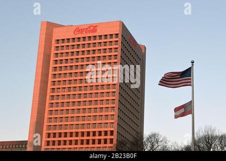 Coca-Cola international headquarters building in Atlanta, Georgia, USA ...