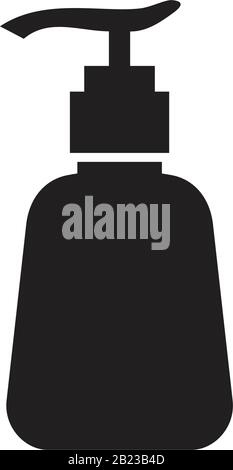 Dispenser Of Liquid Soap Icon. Editable Bold Outline With Color Fill ...
