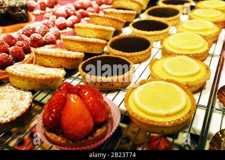 French Bakery Pastry Display - Versailles - France Stock Photo - Alamy