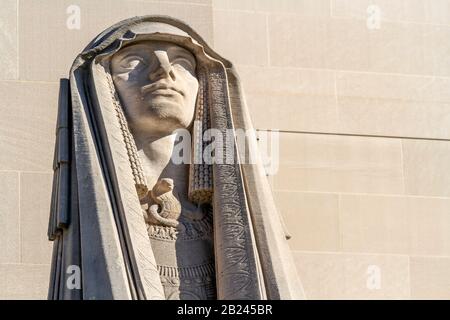 Sphinx statue from House of the Temple, Home of The Supreme Council, 33 ...