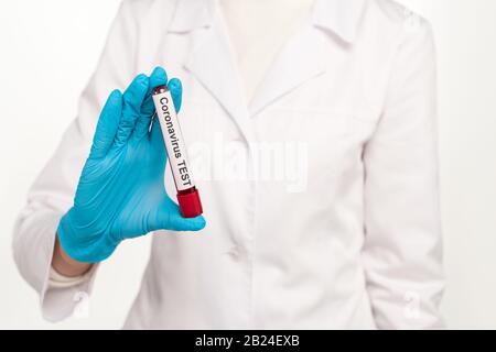 cropped shot, A professional scientist or medical doctor specialist ...