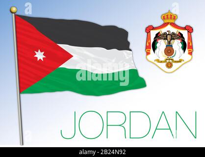 emblem of Jordan Stock Vector Image & Art - Alamy