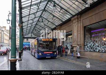 Buchanan Street Bus Station central Glasgow Scotland UK Stock Photo - Alamy