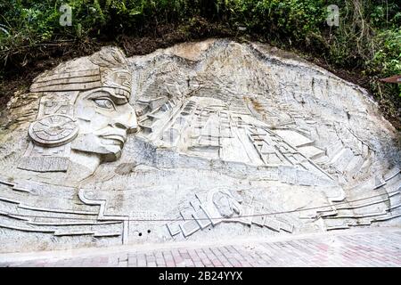 condor carving, Machu Picchu, Peru, South America Stock Photo - Alamy