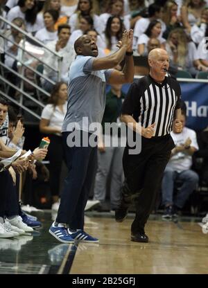 February 29, 2020 - UC Riverside Highlanders center Callum McRae (25 ...