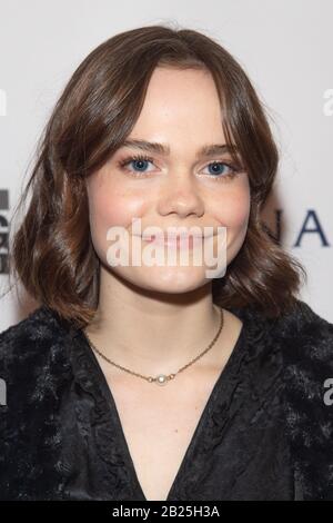 Oona Laurence attends the Premiere of Netflix’s LOST GIRLS at the ...