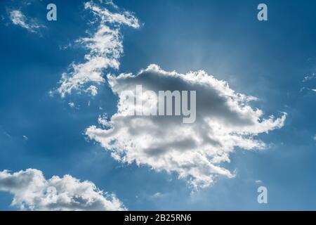 Cloud of a classic blue color Stock Photo - Alamy