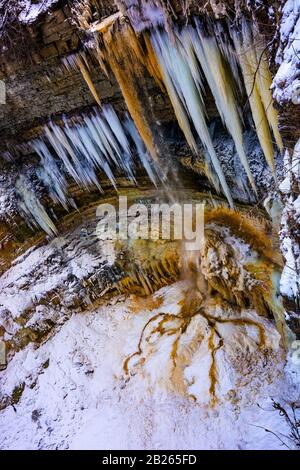 Valaste Waterfall, Ida Viru County, Estonia, Europe Stock Photo - Alamy