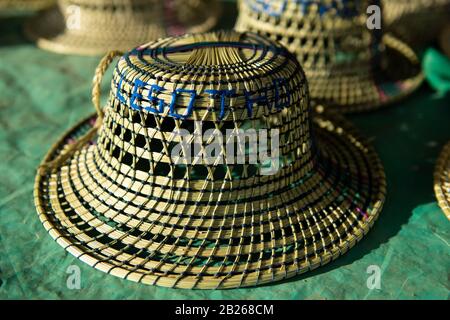 Basotho hats, Maseru, Lesotho Stock Photo - Alamy