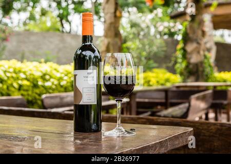 Ethiopian Rift Valley wine produced by Castel, near Ziway in Ethiopia ...