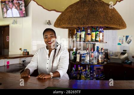 bar, Molimo Nthuse lodge, Lesotho Stock Photo - Alamy