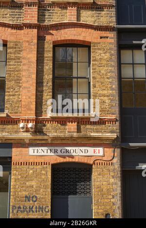 tenter ground London E1 tracy emin studios Stock Photo - Alamy