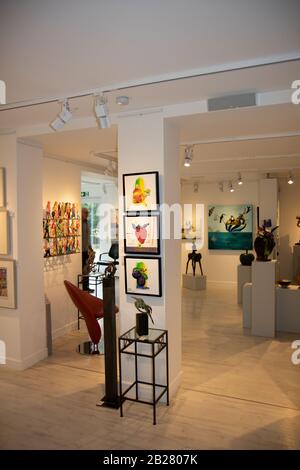 art exhibition opening @ atelierspuren in meppen emsland germany Stock ...