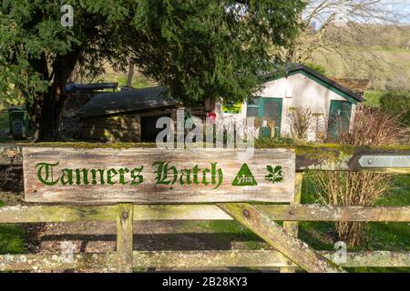 Tanner's Hatch Youth Hostel in Surrey, UK Stock Photo - Alamy