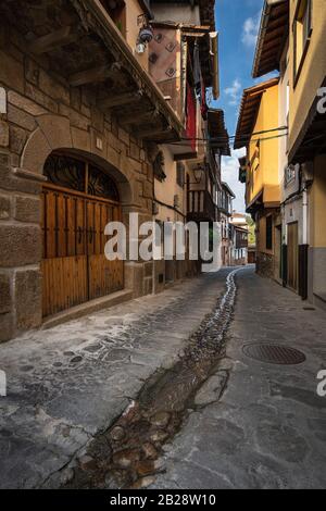 Valverde de la Vera, Caceres, Spain; April 2017: on Good Friday eve ...