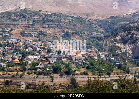 Saint Saba Cathedral, Bcharre, Lebanon Stock Photo - Alamy