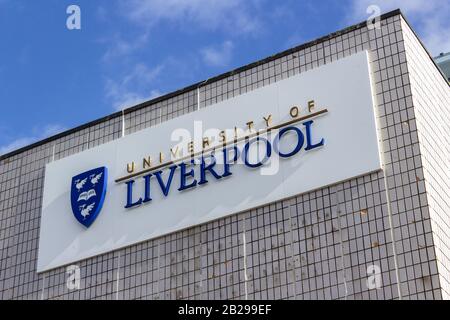 University of Liverpool, Mechanical engineering building Stock Photo ...