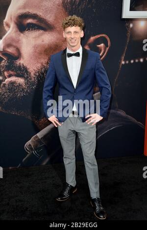 LOS ANGELES - MAR 1: Tyler O'Malley at the The Way Back Premiere at the ...