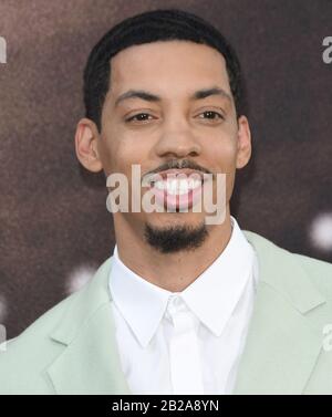 Melvin Gregg arrives at the Warner Bros. Pictures' "Rampage" Los ...