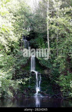 Tillingbourne Waterfall ( Secret Places Stock Photo - Alamy