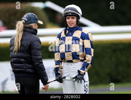 Grace McEntee, jockey Stock Photo - Alamy
