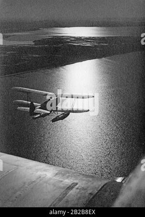 Water floats on the boat landing rocks Stock Photo - Alamy