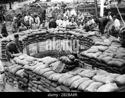 Mobilization in France during the last weeks of peace before the Second ...
