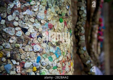 Chewing-gum wall Juliet's house Verona Italy Stock Photo - Alamy