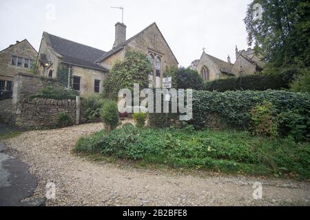 Upper Slaughter village, Gloucestershire, England, UK Stock Photo ...