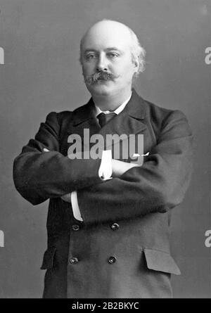 HUBERT PARRY (1848-1918) English composer and music historian Stock ...