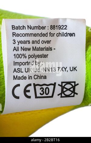CE marking label on a European flag Stock Photo - Alamy