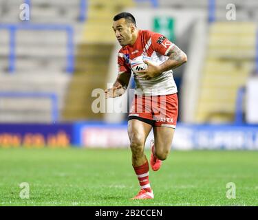 Zeb Taia in action during the NRL Rugby League Round 8 match between ...