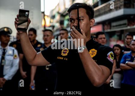 Armed security guard, Manila, Philippines Stock Photo - Alamy