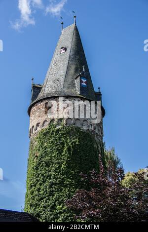 Owl tower in Dierdorf Westerwald Stock Photo - Alamy