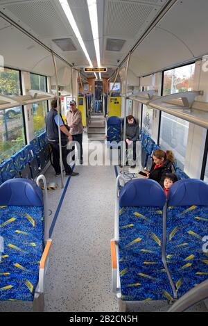 ALSTOM Coradia Lint 41 train belonging to Nordjydske Jernbaner waiting ...