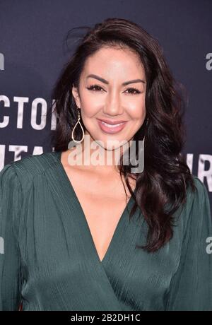 Edelyn Okano attends the LA premiere of "The Way Back" at Regal Cinemas ...
