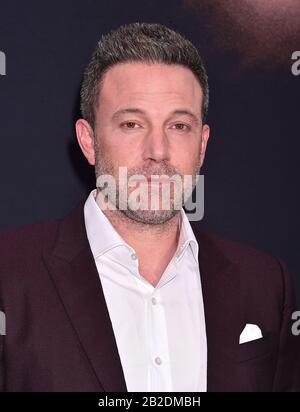 Ben Affleck attends the LA premiere of "The Way Back" at Regal Cinemas ...