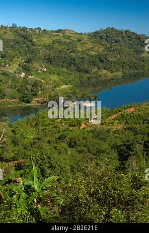 Lago Guayo, Castañer Stock Photo - Alamy