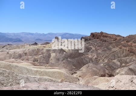 Sand Dune Formations in Death Valley National Park, California Stock ...