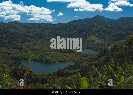 Lago Guayo, Castañer Stock Photo - Alamy