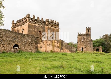 Fasiladas' Archive in the Royal Enclosure at Gonder Stock Photo - Alamy