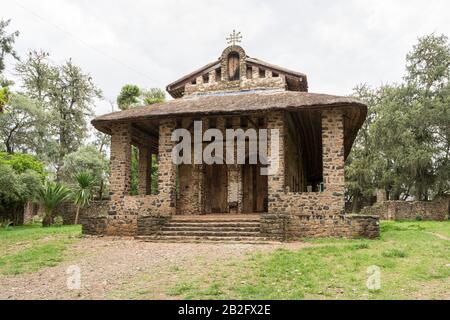 Debre Birhan Selassie Church, Gondar, Ethiopia, Africa Stock Photo - Alamy