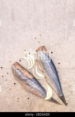 Traditional Norwegian herring "Matias Queen", whole carcasses ...