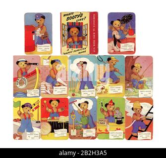 Sooty - Happy Families. Children's card game (1957 - 1964 Stock Photo ...