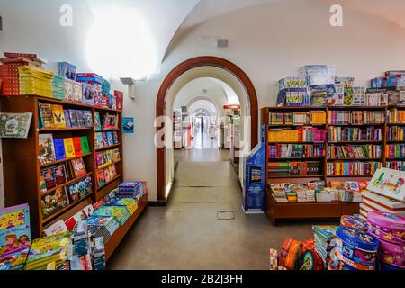 Livraria Bertrand in Lisbon is the oldest and largest bookstore chain ...