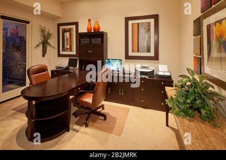 Study room in luxury manor house Stock Photo - Alamy