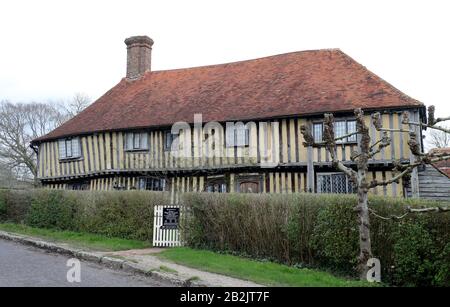A view of the National Trust's Smallhythe Place in Kent, during the ...