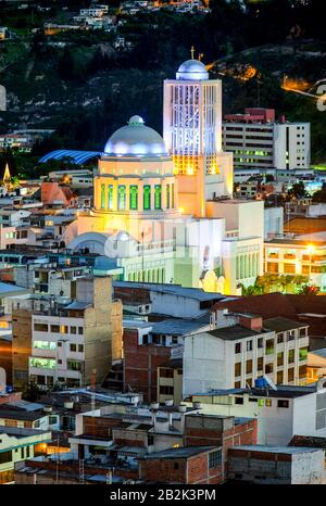 Biggest Cathedral In Ambato Ecuador Stock Photo - Alamy