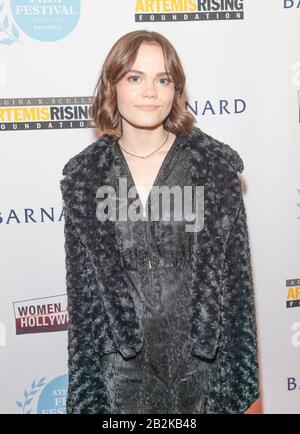 Oona Laurence attends the Premiere of Netflix's Lost Girls during the ...